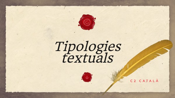 Tipologies textuals (1)