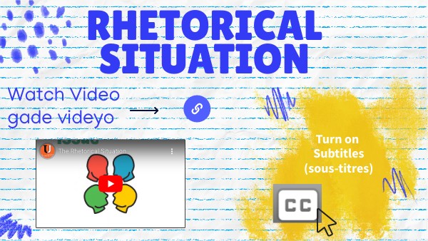 Rhetorical Situation