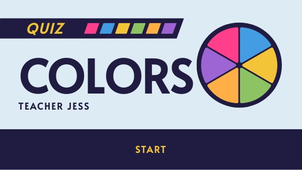 Quiz Colors | Genially