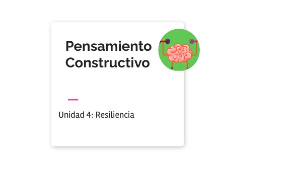 PENSAMIENTO CONSTRUCTIVO 4 | Genially