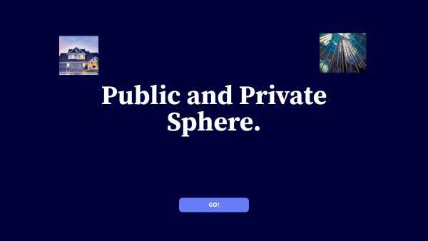 Private and public sphere