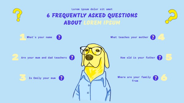 QUESTIONS LIST | Genially