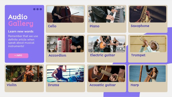 Audio Gallery