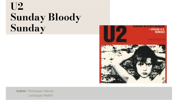 Sunday bloody sunday | Genially