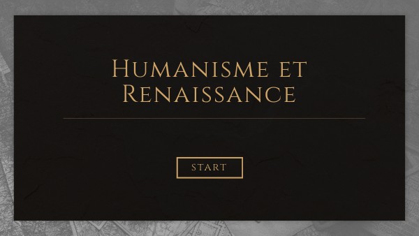 Humanisme et Renaissance