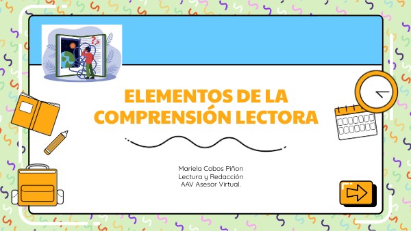 Elementos de la comprensión lectora | Genially