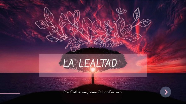La lealtad | Genially