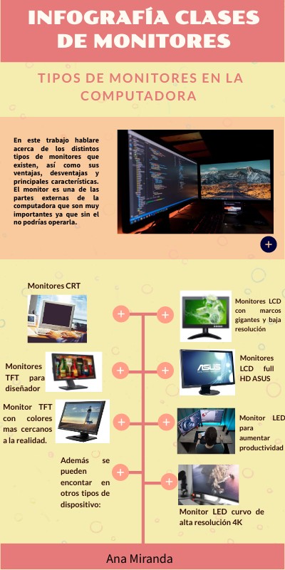 tipos de monitores | Genially