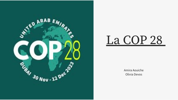 la cop 28