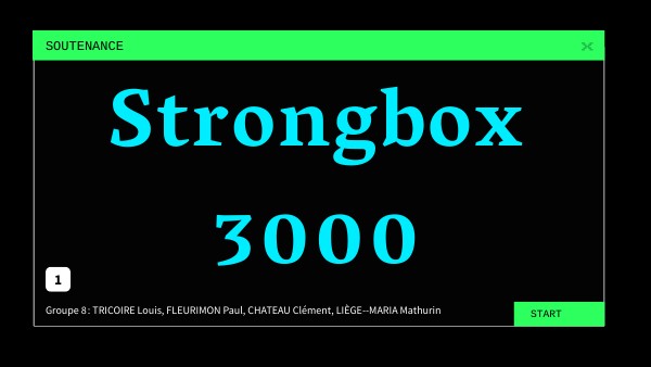 Strongbox 3000 | Genially