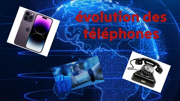 évolution des téléphones,ethan stanislas | Genially