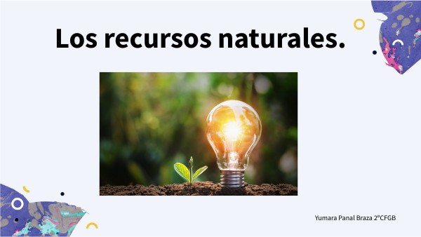 Trabajo de los recursos naturales ccnn tema 17 | Genially