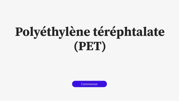 Présentation PET | Genially