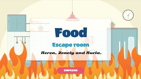Food Scape Room | Genially
