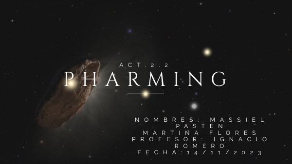 Pharming ppt | Genially