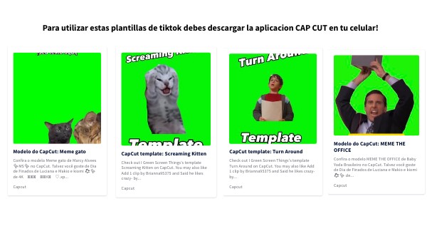 PLANTILLAS CAPCUT | Genially