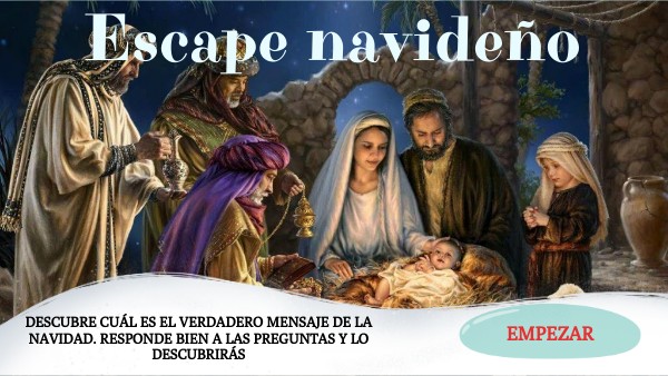 ESCAPE ROOM NAVIDEÑO | Genially
