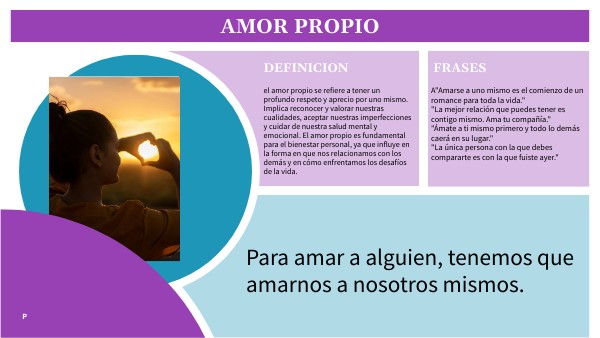 AMOR PROPIO