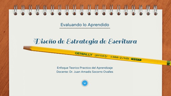 Diseño de Estrategias de Escritura | Genially