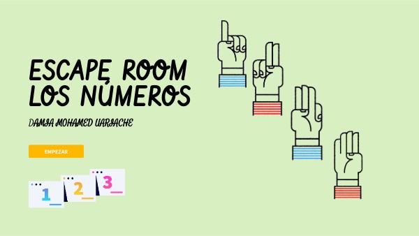 ESCAPE ROOM LOS NÚMEROS | Genially