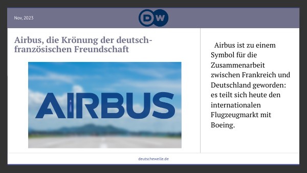 Projet Airbus | Genially