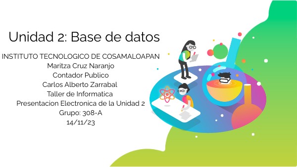PRESENTACIÓN BASE DE DATOS | Genially