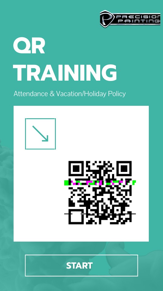 QR Training Quiz Mobile | Genially