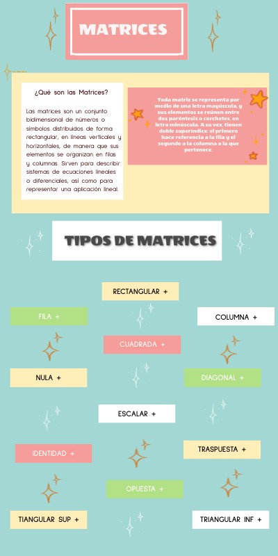 INFOGRAFÍA MATRICES | Genially