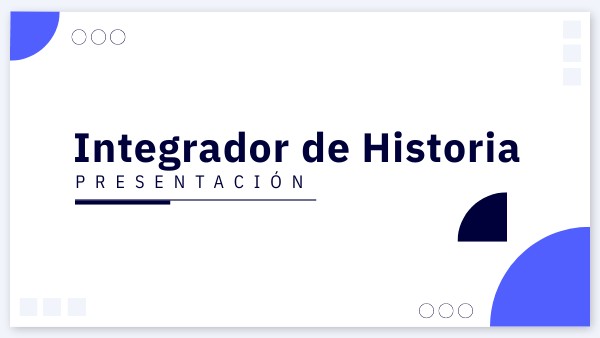Integrador | Genially