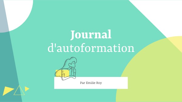 Journal d'autoformation | Genially