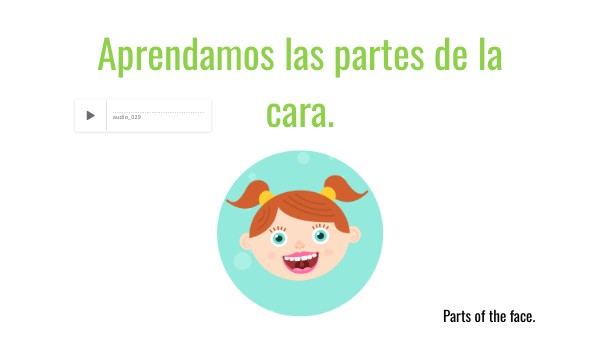 Partes de la cara | Genially