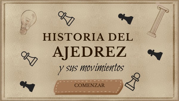 presentación ajedrez | Genially