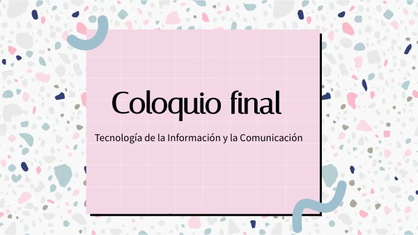 coloquio final