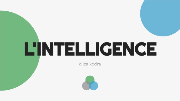 intelligence | Genially