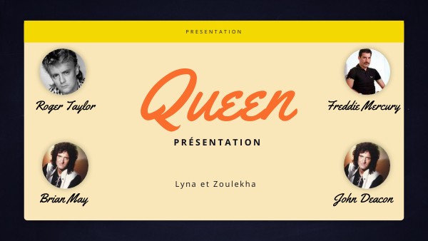 présentation Queen L&Z | Genially