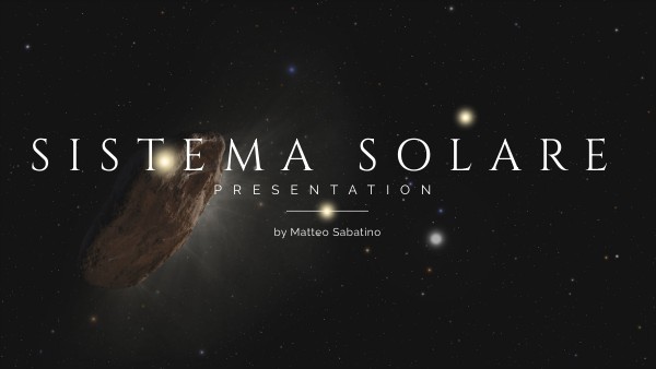 PRESENTAZIONE SCIENZE