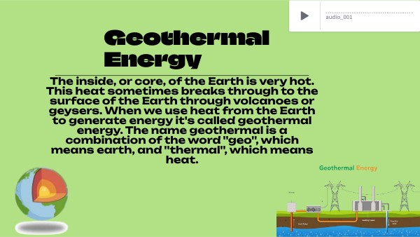 Geothermal Energy | Genially