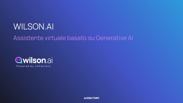 BP_WILSON.AI (IT) | Genially