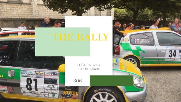 Présentation rally | Genially