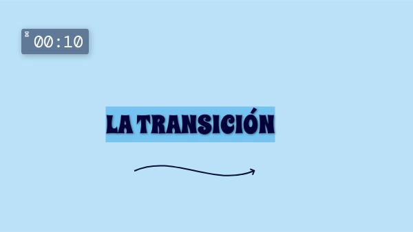 LA TRANSICIÓN | Genially