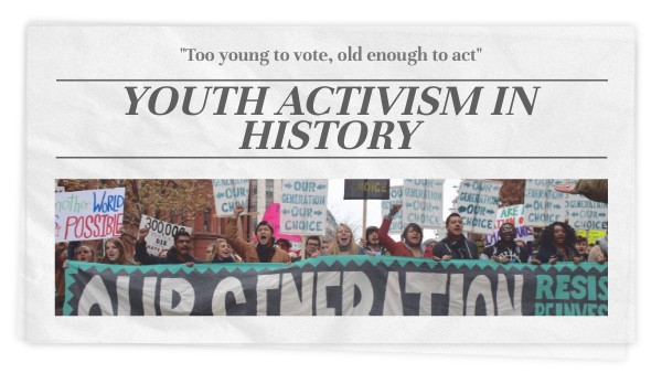 Youth activism in history