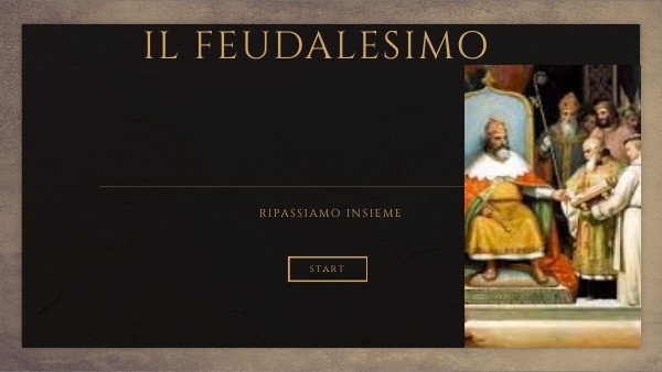 Il Feudalesimo
