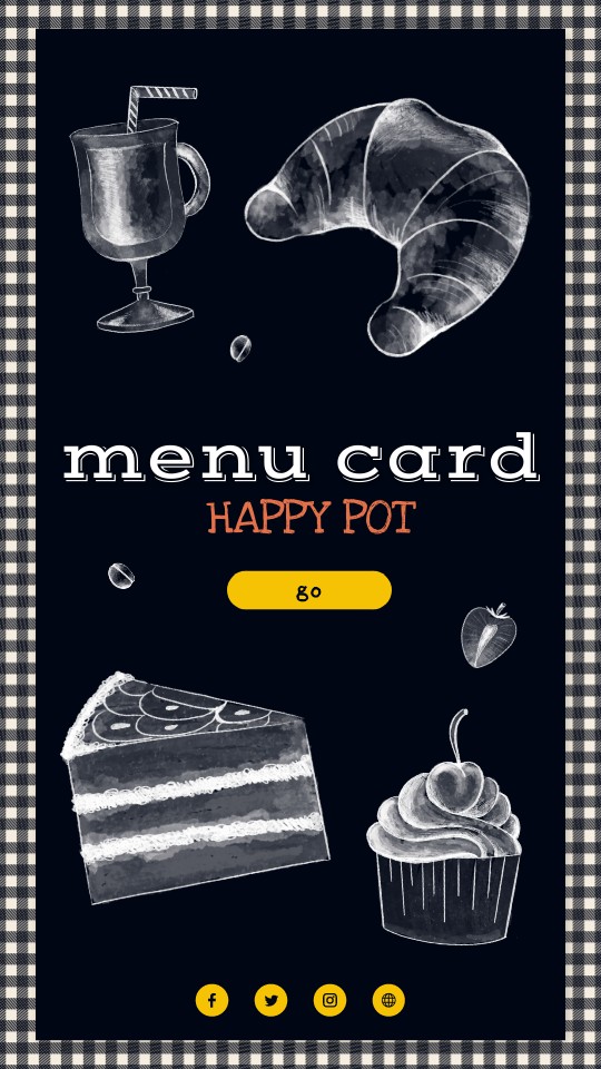 MENU CARD MOBILE