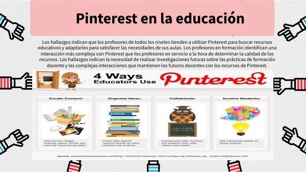 Pinterest en la educación