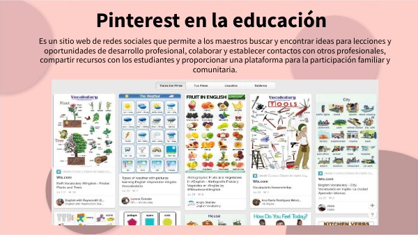 Pinterest en la educación