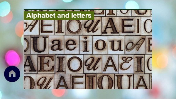 Alphabet letters II | Genially