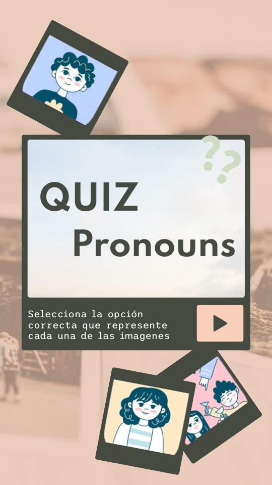 Personal Pronouns