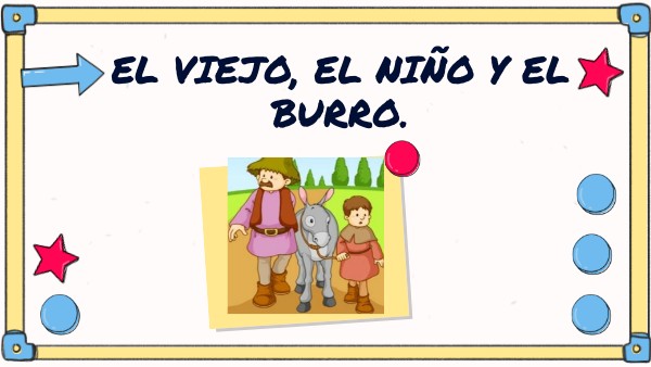 El viejo, el niño y el burro. | Genially