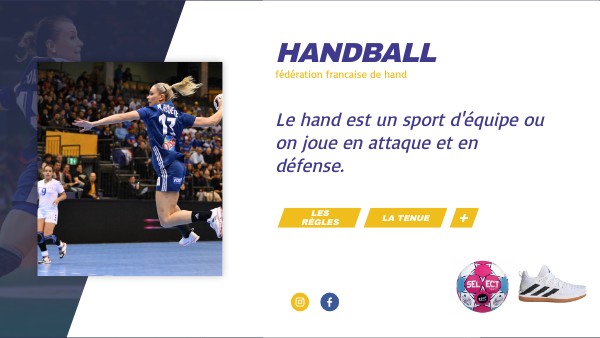 le handball | Genially