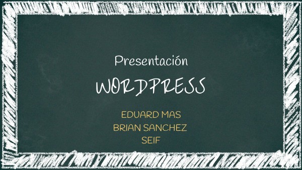 presentacion wordpress | Genially